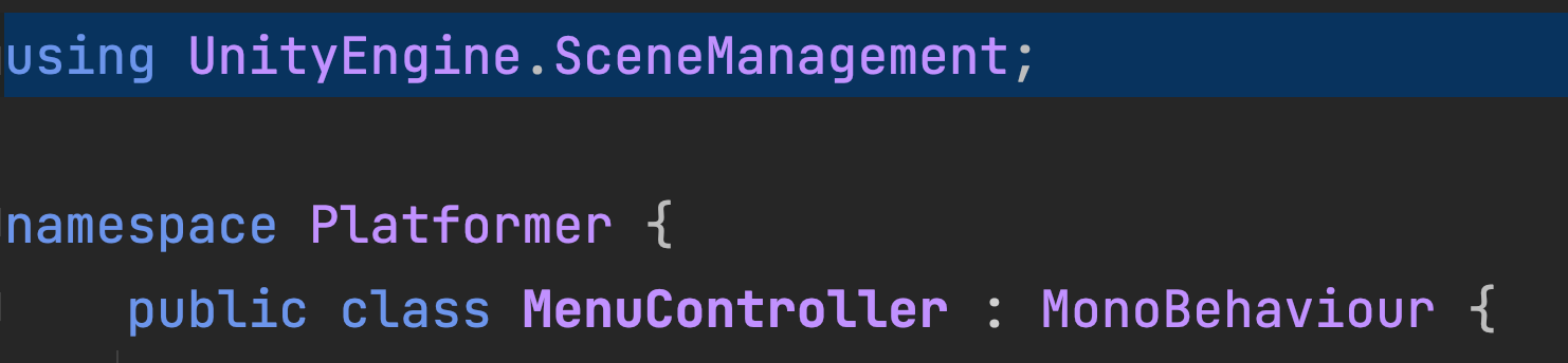 Unity Tutorials - VG1, Quest 7 - Audio, Menus, and Pausing